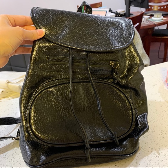 Bags | Small Black Backpack | Poshmark